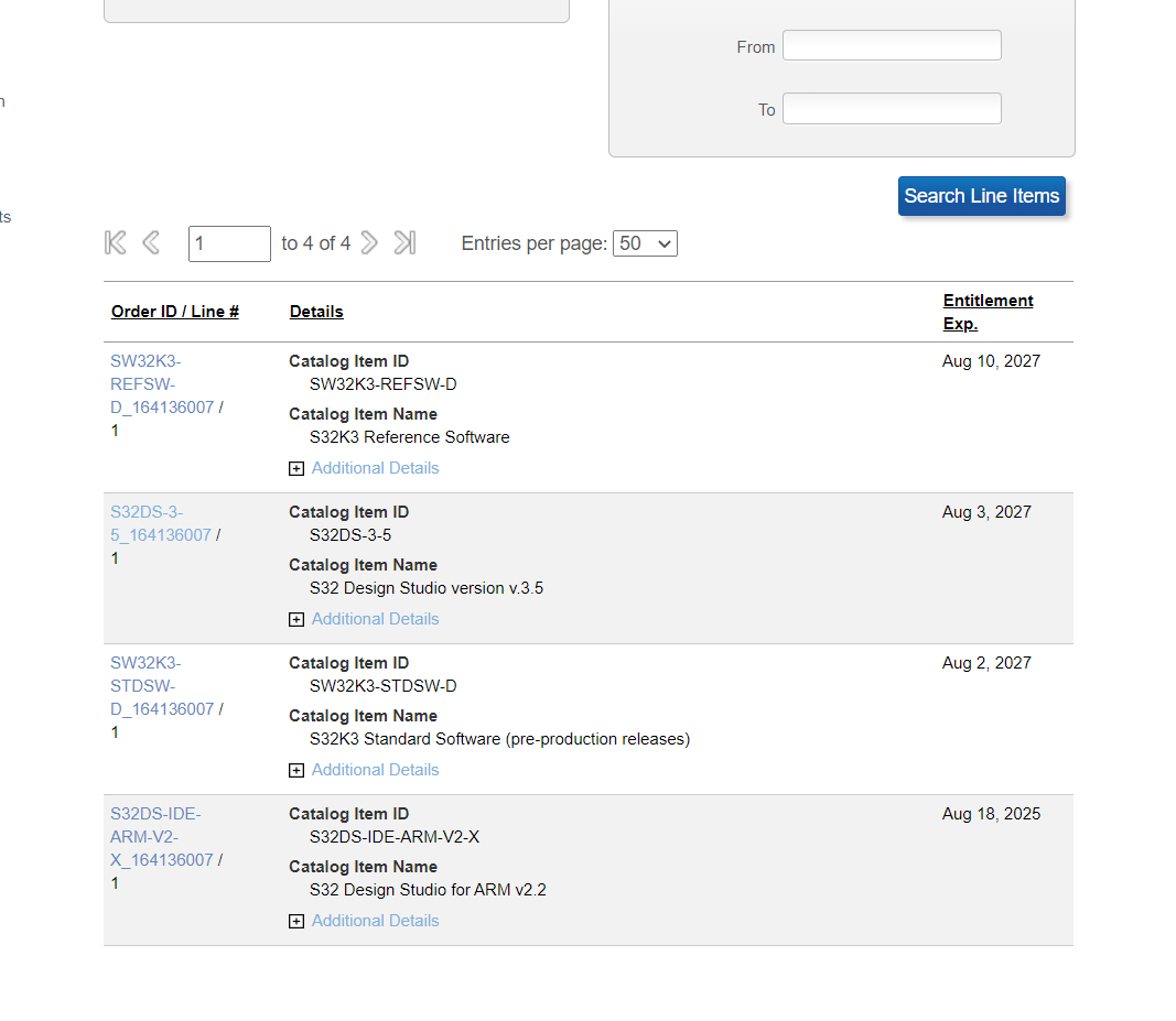 S32DS3.4 active code - NXP Community