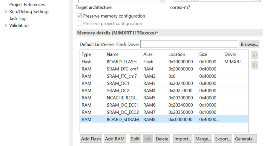 Solved: 回复： SRAM IO refresh failed due to error in RT1175 CM7 core program - NXP Community