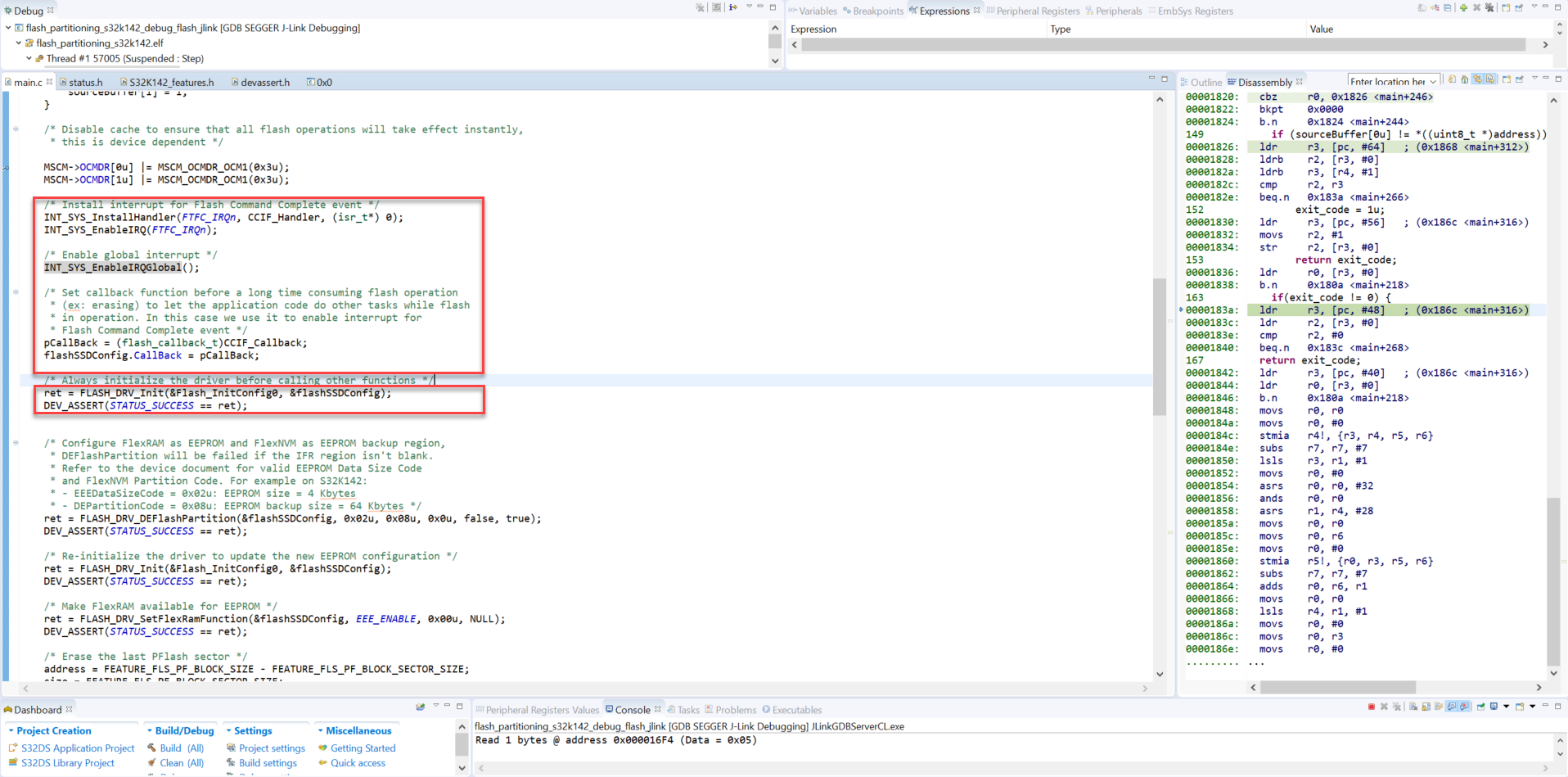 S32K1xx EEPROM HardFault - NXP Community