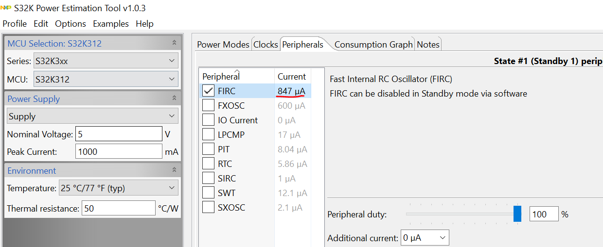 Solved: S32K312-STANDBY mode supply currents problem - NXP Community