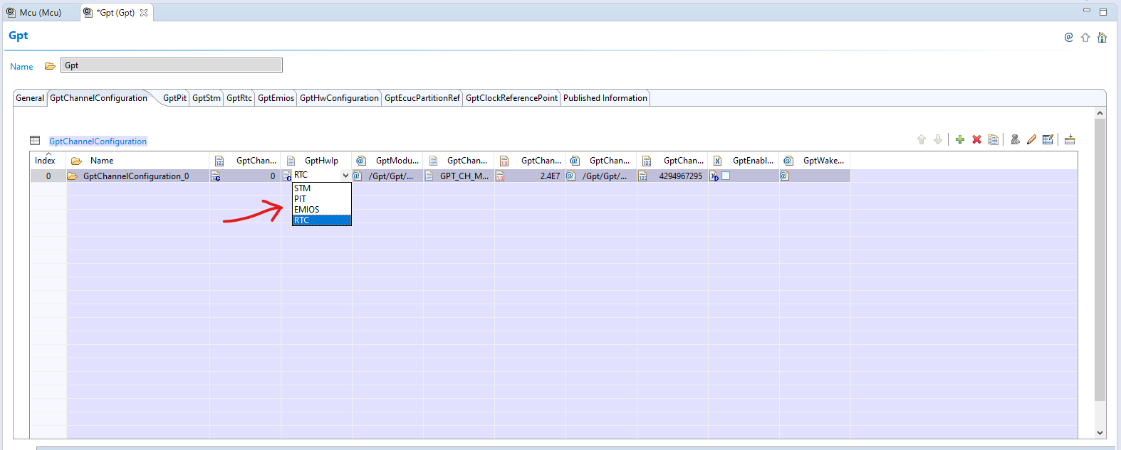 S32K314 MCAL RTC config - NXP Community