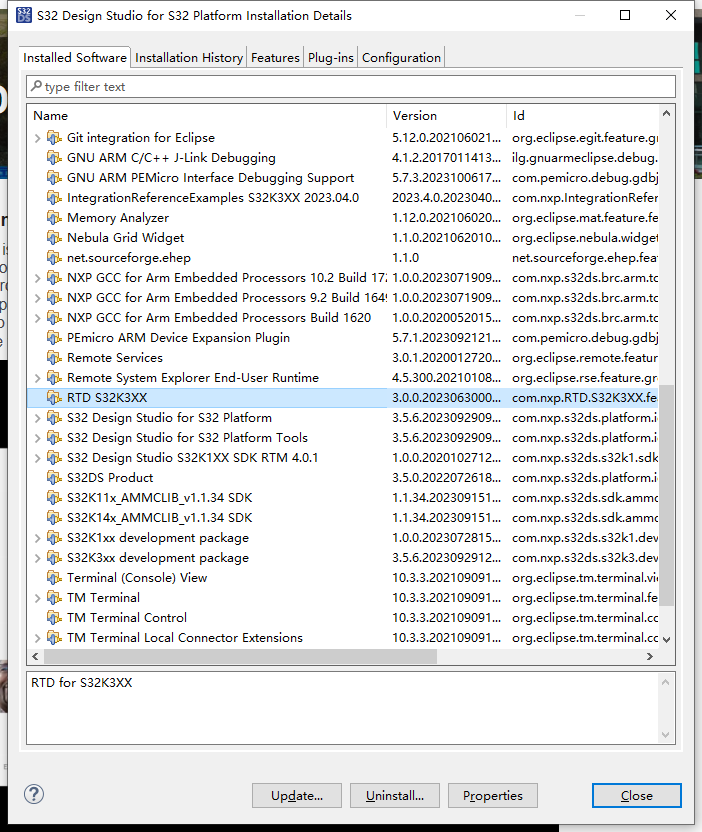 S32DS IDE failure to import K3 RTD - NXP Community