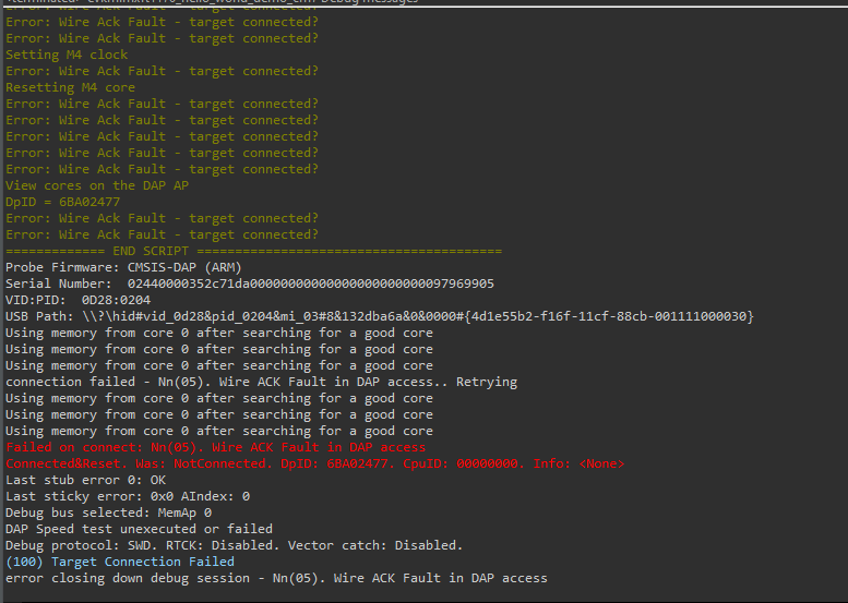 RT1170-EVK demo issues only with VSCode - NXP Community