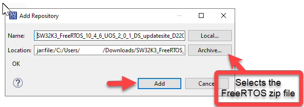 Solved: problem installation s32k3 FreeRTOS - NXP Community