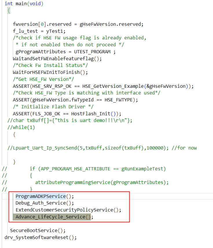 [S32K3] Restrict the debug access with a password when HSE is used ...