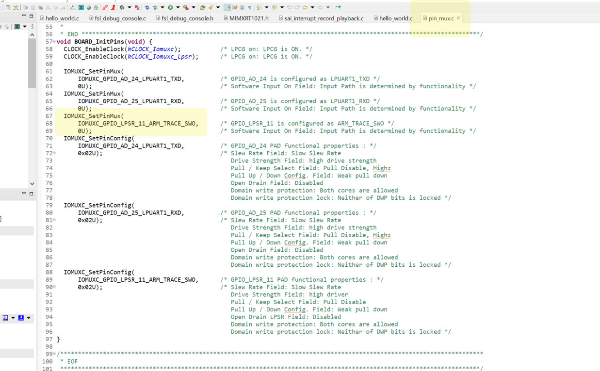 Re: RT1176 T5引脚影响Jlink烧录程序 - NXP Community