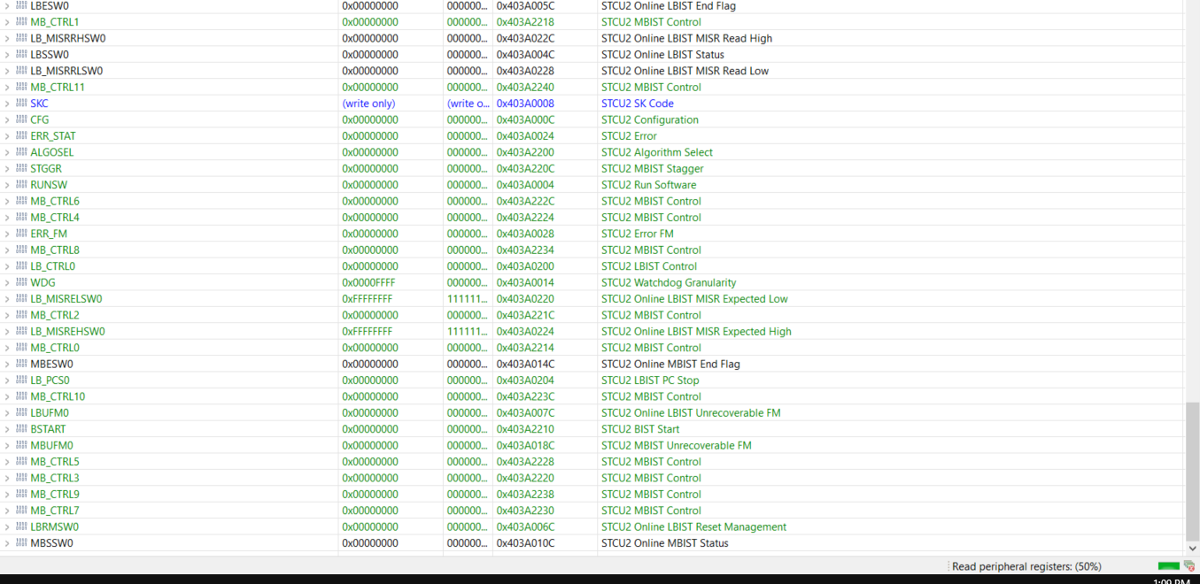 Solved: S32K312 STCU2 Debugging Query - NXP Community