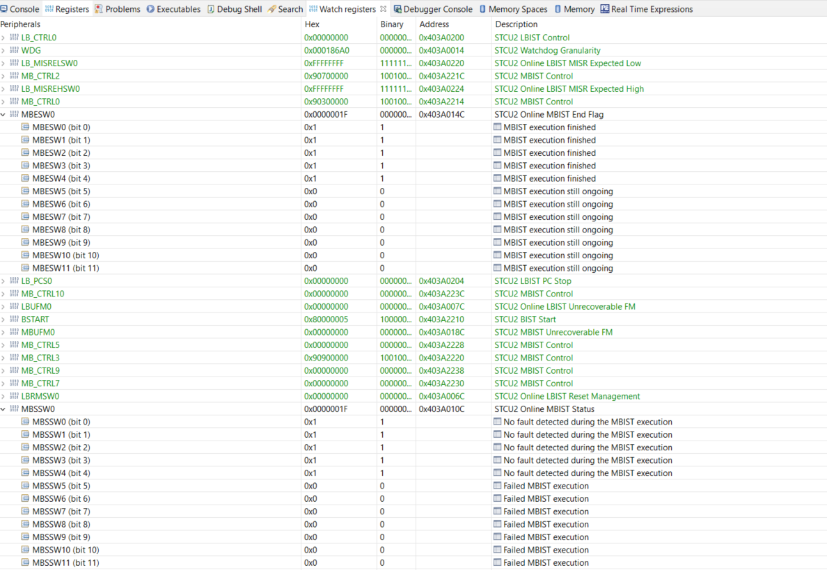 Solved: S32K312 STCU2 Debugging Query - NXP Community
