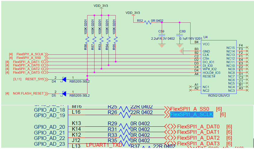 RT1170 flexSPI1 secondary QSPI flash debug flashdriver - NXP Community