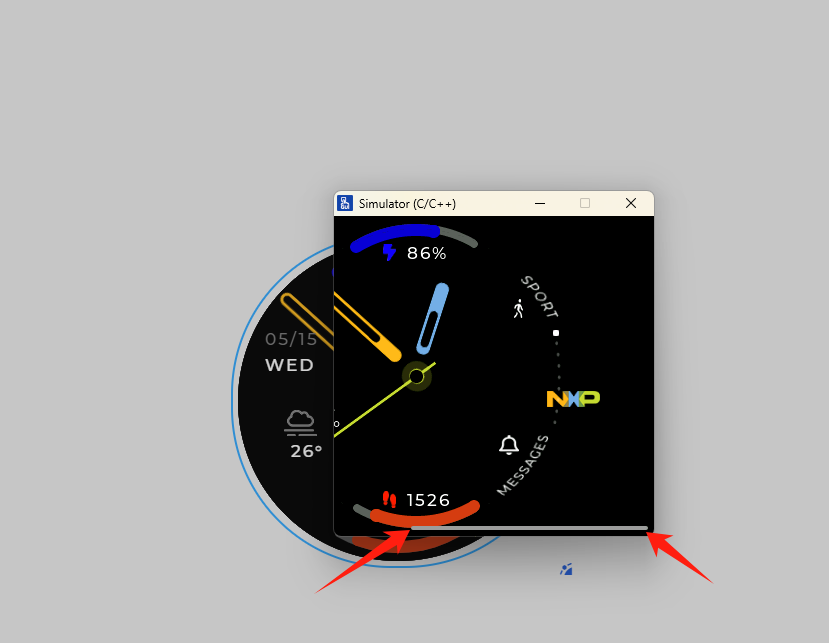 Solved: GUI Guider 1.6.1 UI 界面如何取消类似于进度条的显示 - NXP Community