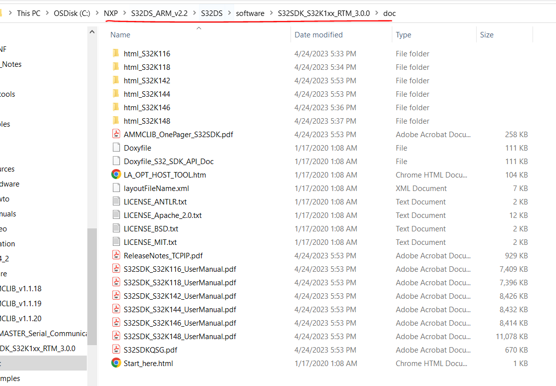 Solved: API reference for s32k1 and k3 micros - NXP Community