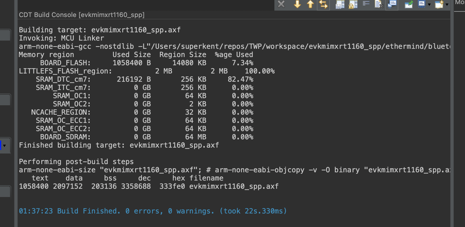 1160+1ZM and BT SPP profile - NXP Community