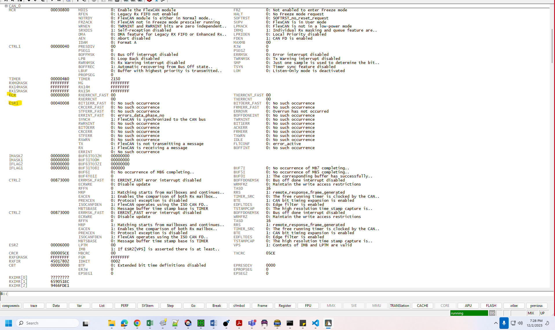 CAN Transmission stops after long run - NXP Community