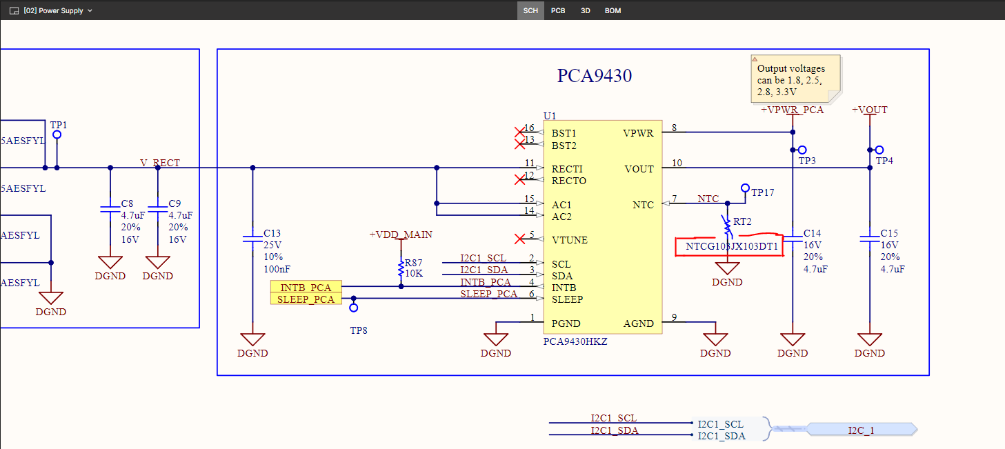 PCA9430 NTC Temperature monitoring and control Charging - NXP Community