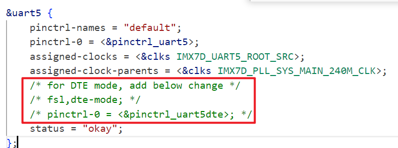 To enable UART1 of MCIMX7D7 - NXP Community
