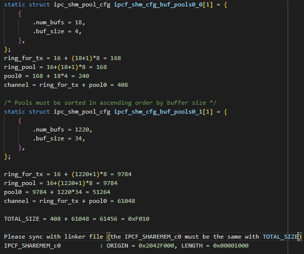 Solved: S32K358 IPCF mem size calculation - NXP Community
