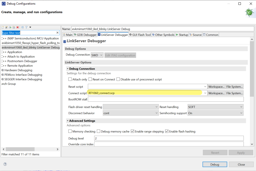 Solved: MIMXRT1040-EVK Download code to SDRAM - NXP Community