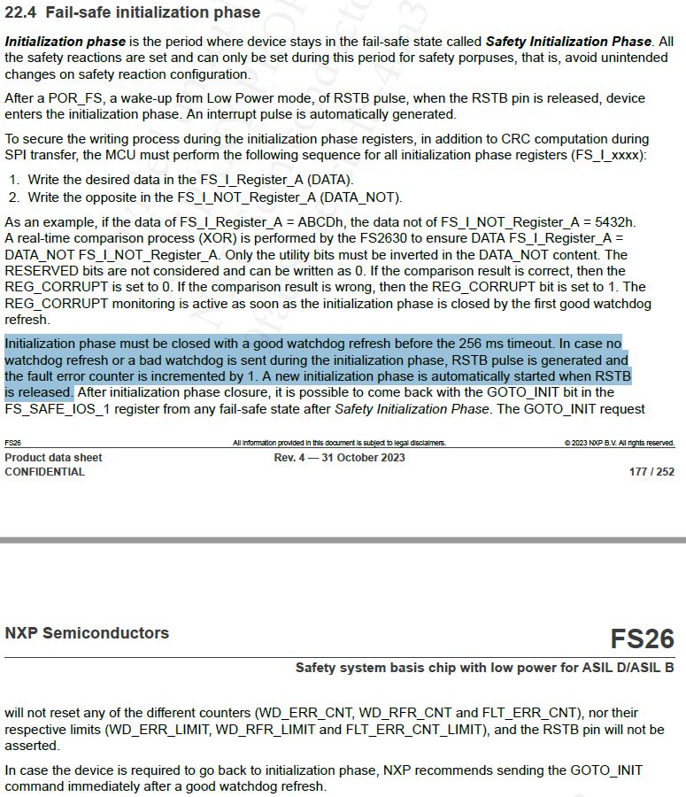 SBC FS26 FS0B and RSTB - NXP Community