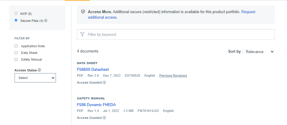 Solved: I want to get the FS86 family I2C register map, which document ...