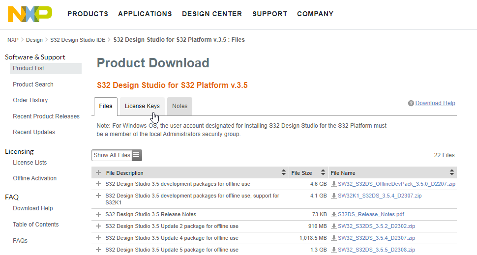 Solved: S32DS for S32 platform 3.5 license activation failed - NXP ...