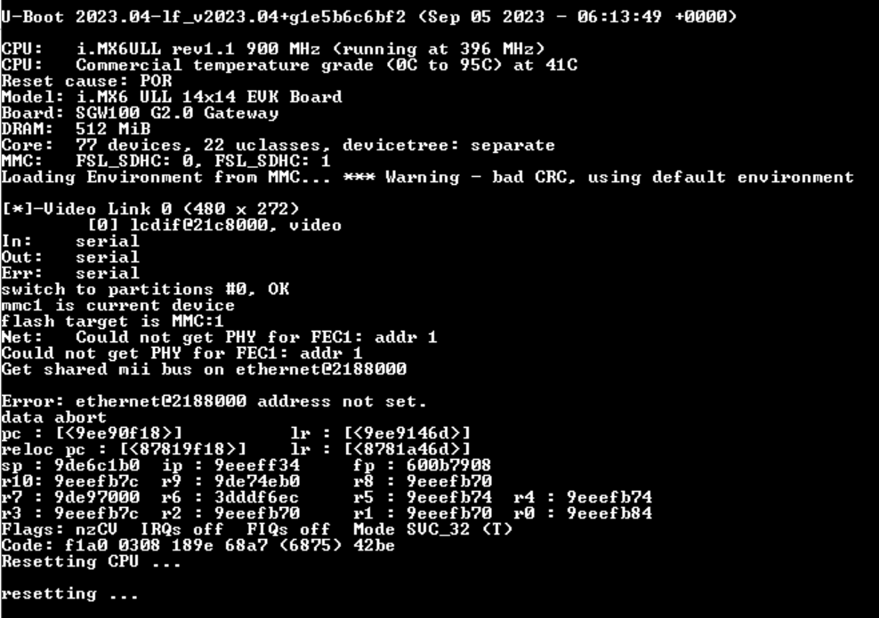 Imx6ull Custom Board Not Boot Nxp Community