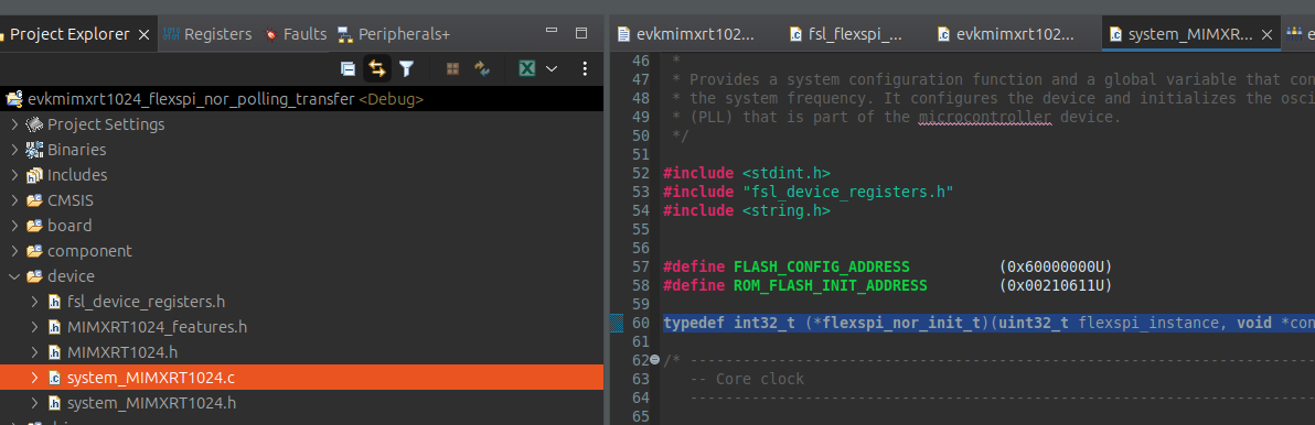 Solved: imx rt 1024: What is this strange address for ROM_FLASH_INIT_ADDRESS in startup code ...