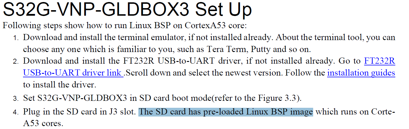Solved: GOLDBOX-3 Ubuntu S32G-VNP-RDB3 - NXP Community