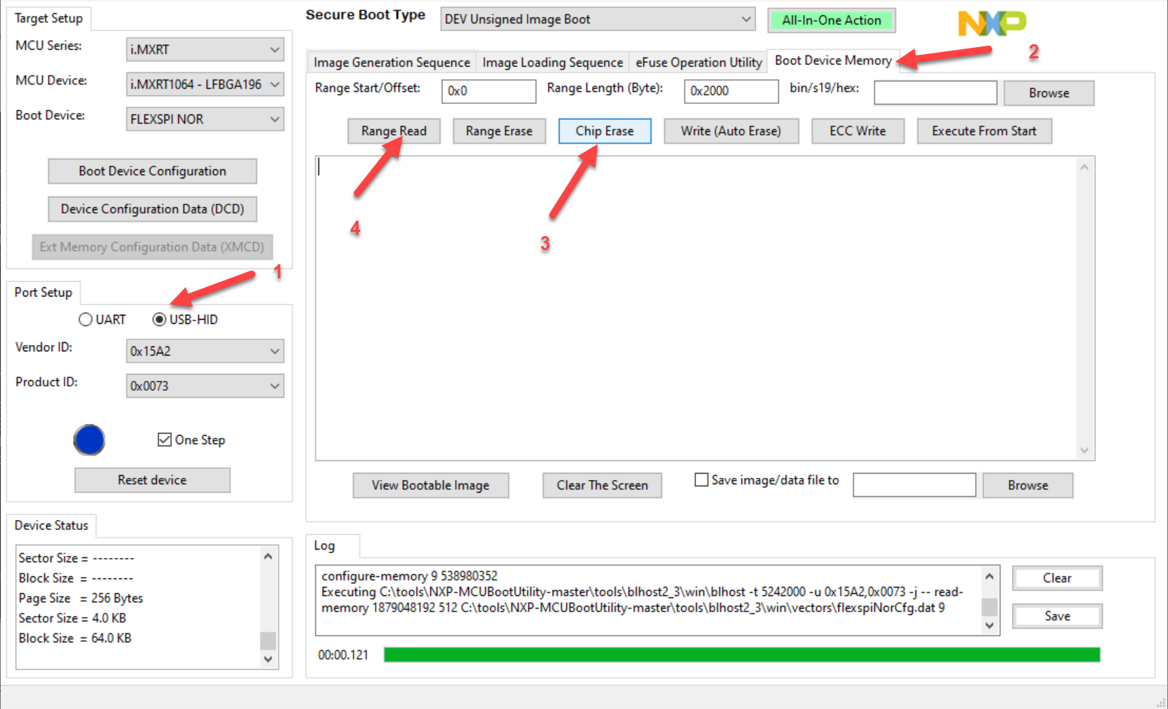 Solved: Re: MCUXpresso SPT - de-brick custom board using UART - NXP Community
