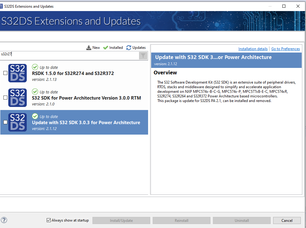 S32DS ide kinetis error diagnostic - NXP Community