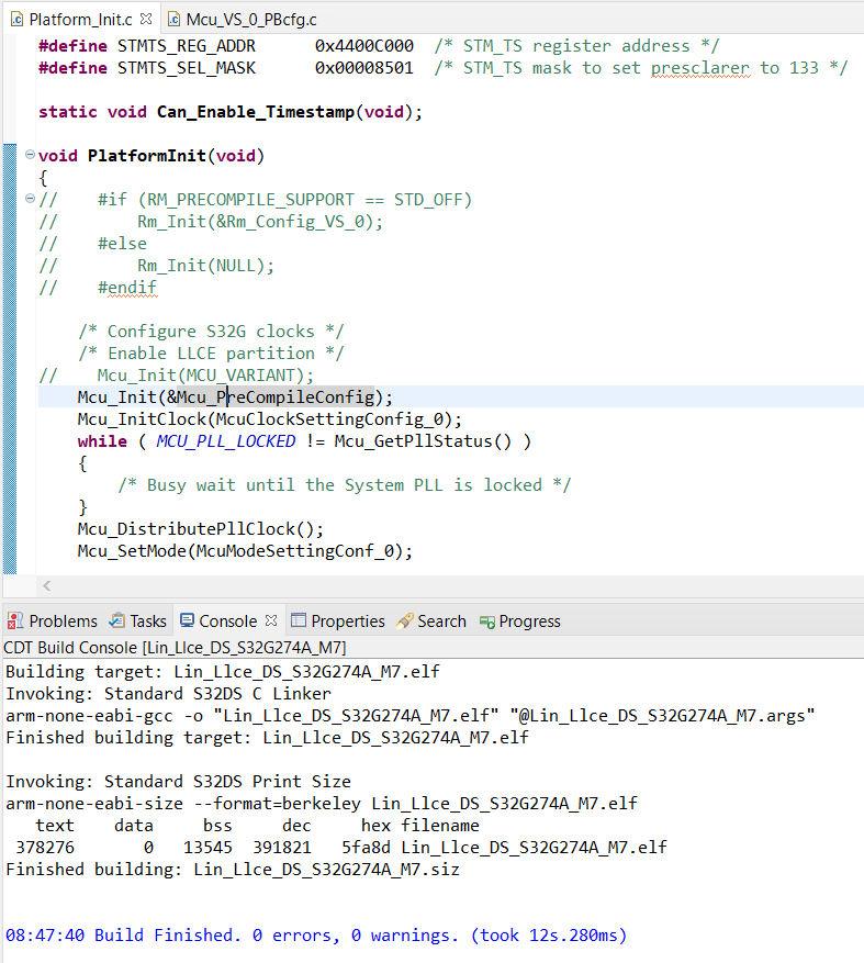 Solved: LLCE_LIN S32G-VNP-RDB2 - NXP Community