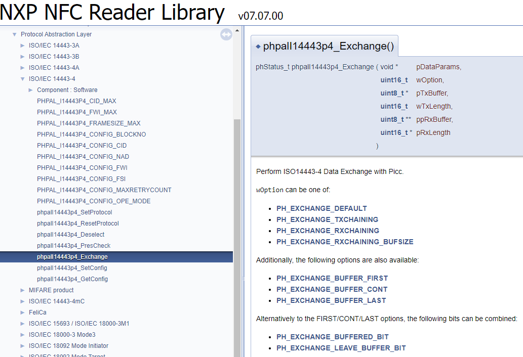 How to send command and receive response to contact less card (currently using ISO14443-4A ...