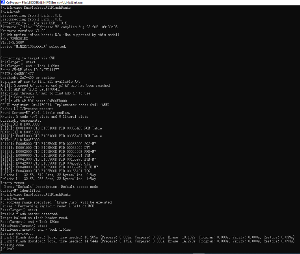 Solved: Re: MCUXpresso SPT - de-brick custom board using UART - NXP Community