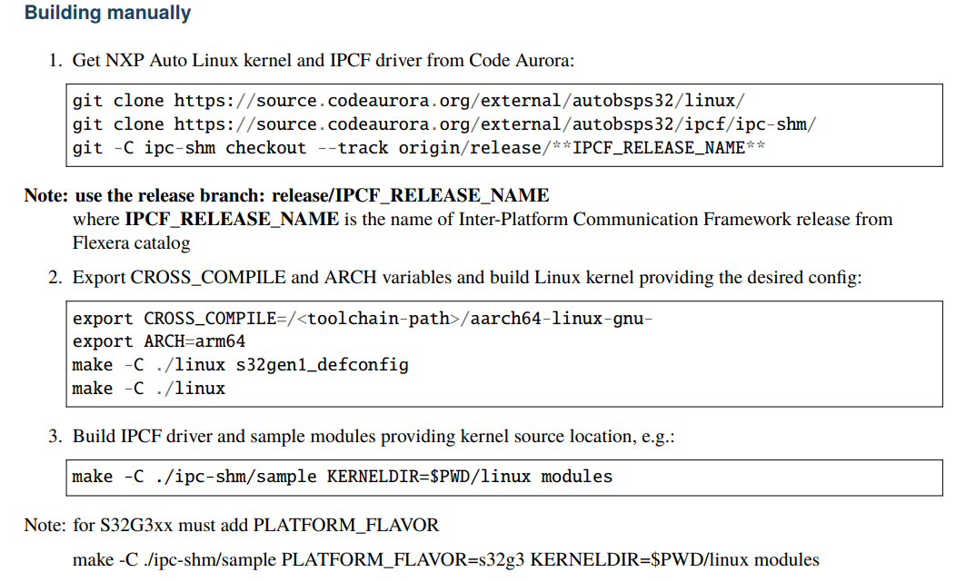 Issue with NXP S32G274A RDB2 - IPCF - NXP Community