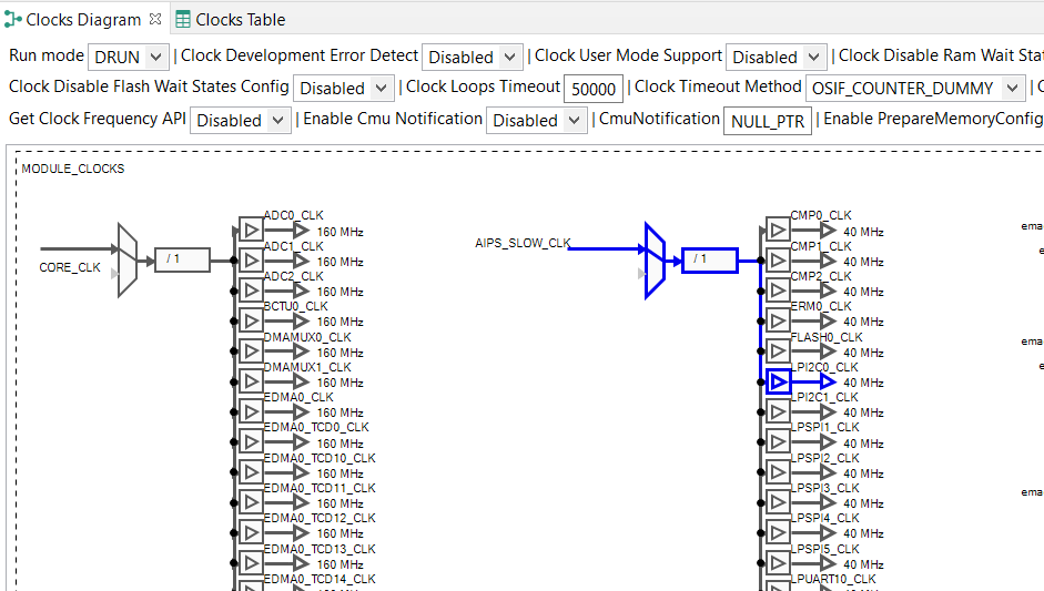 How to change the clock frequency of I2C - NXP Community