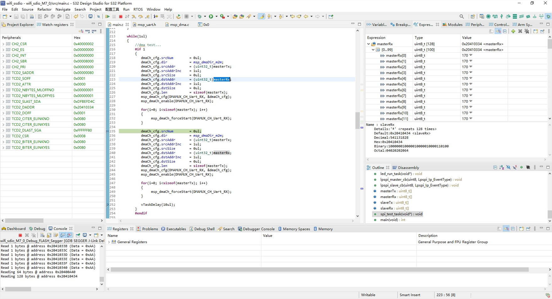 Solved: S32K324 DMA initialzation and use - NXP Community