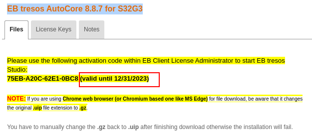 S32G3 goldvip EB autocore active code update - NXP Community