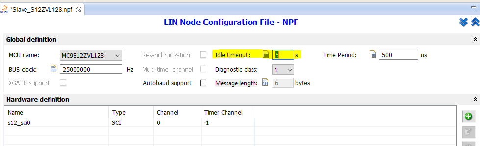 How to determin if LIN command from master is off by using S12ZVM LIN stack ? - NXP Community