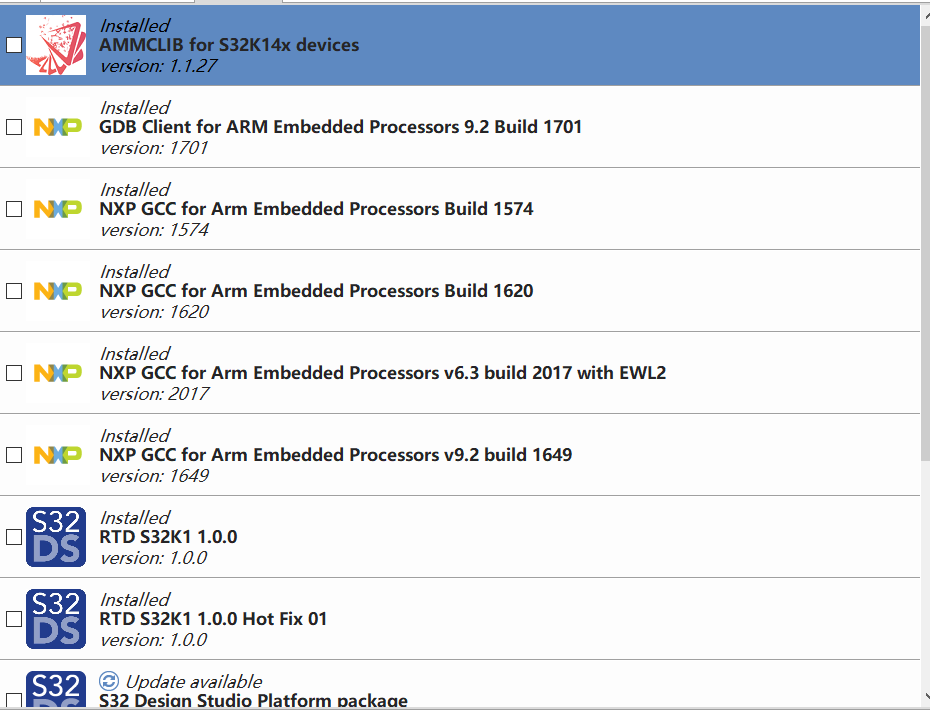 S32 DS for S32 platform and S32K148 MCAL - NXP Community