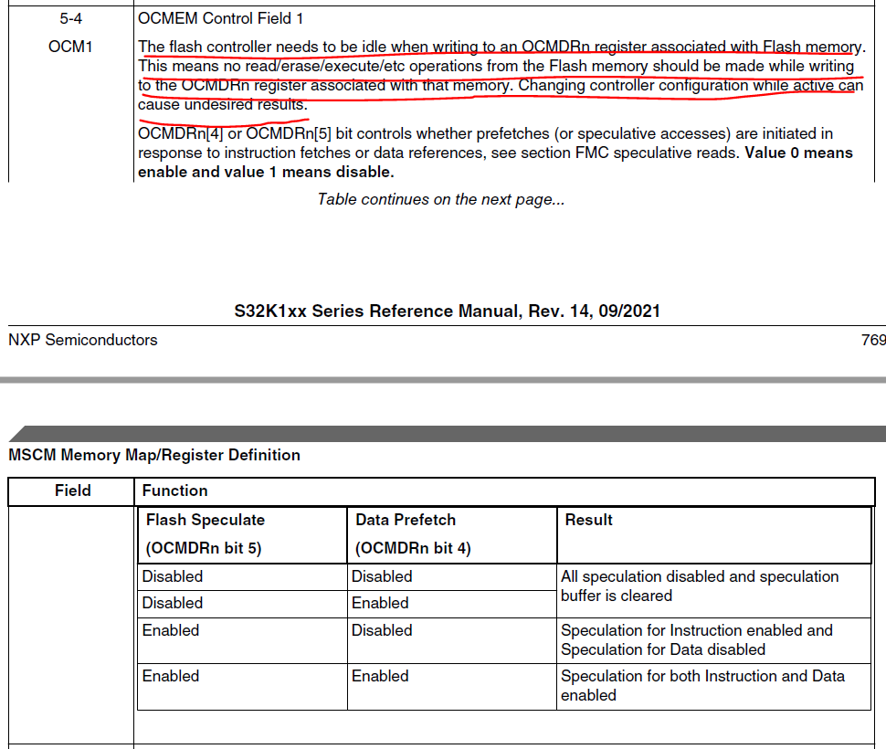 S32K142: Flash Partition Anomaly - NXP Community