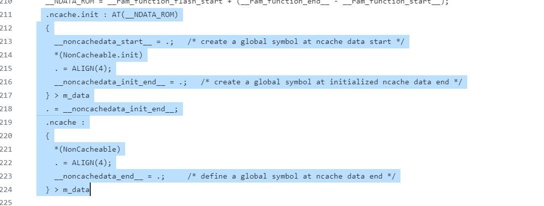 MIMXRT1024xxxxx_flexspi_nor.ld memory map questions - NXP Community