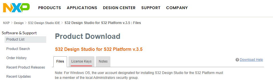 S32DS for S32G Software Activation code failed - NXP Community