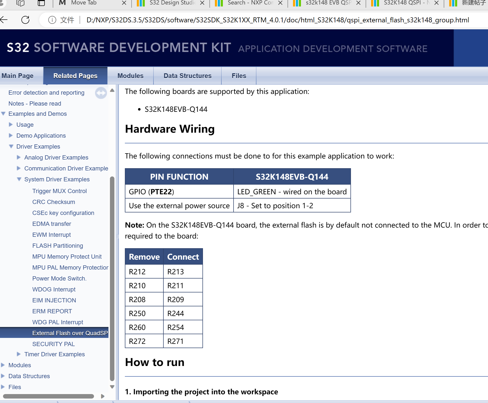 QSPI write failed on S32K148EVB-144 - NXP Community