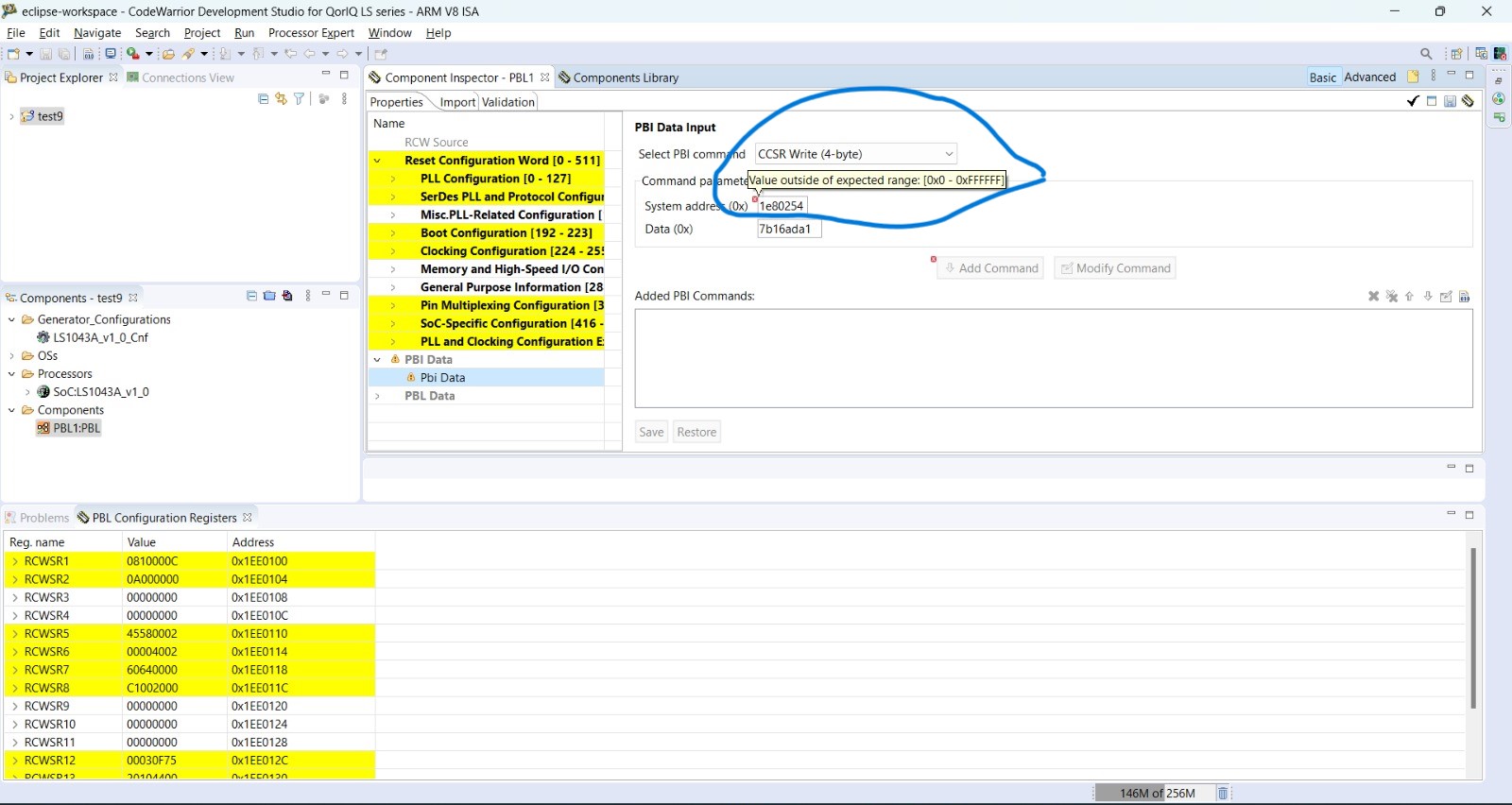 How to burn SRKH and OTPMP using ccs codewarrior for LS1043A - NXP Community