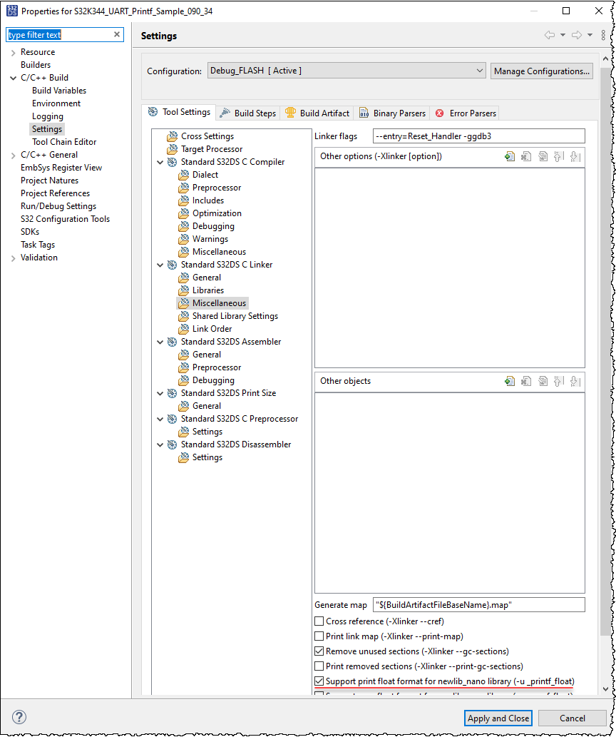 Re: S32 Design studio project no "ARM EWL" libraries support - NXP ...
