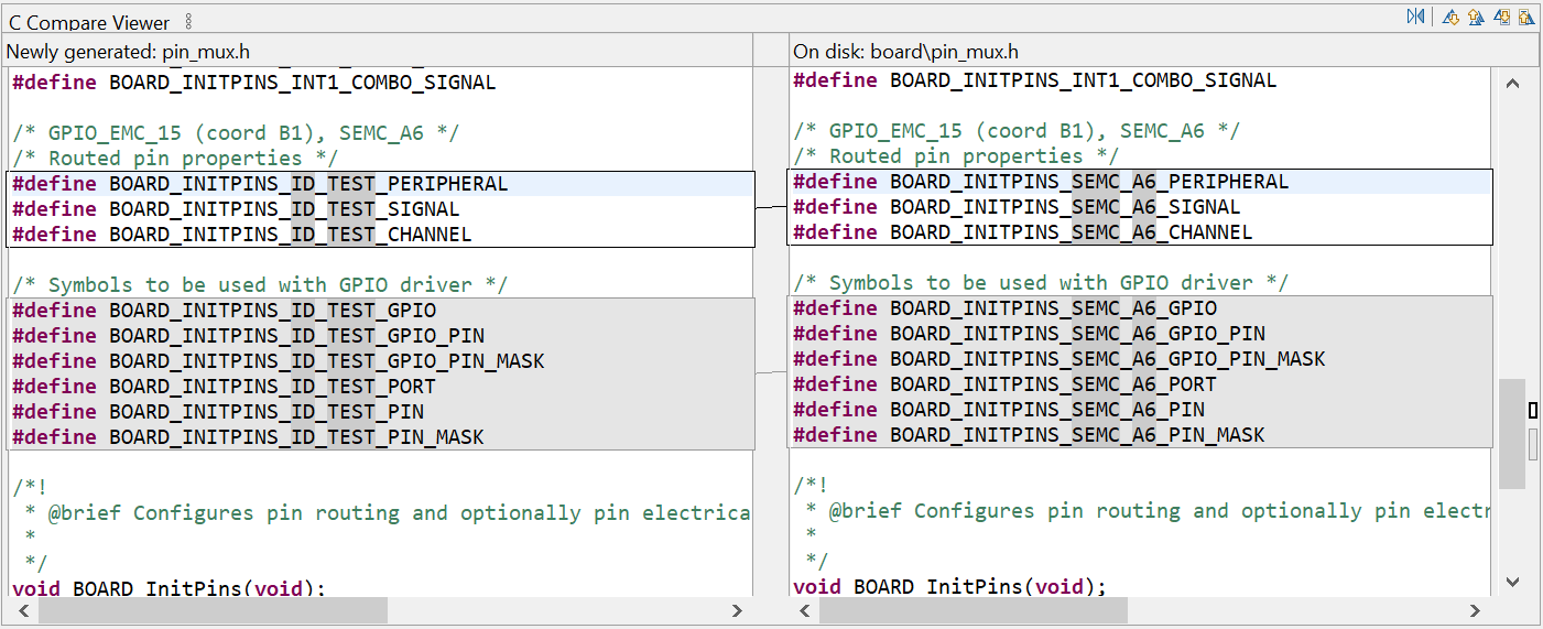Pin List - identifier warnings - NXP Community