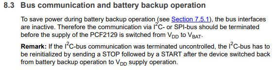 PCF2129 RTC I2C communication stuck - NXP Community