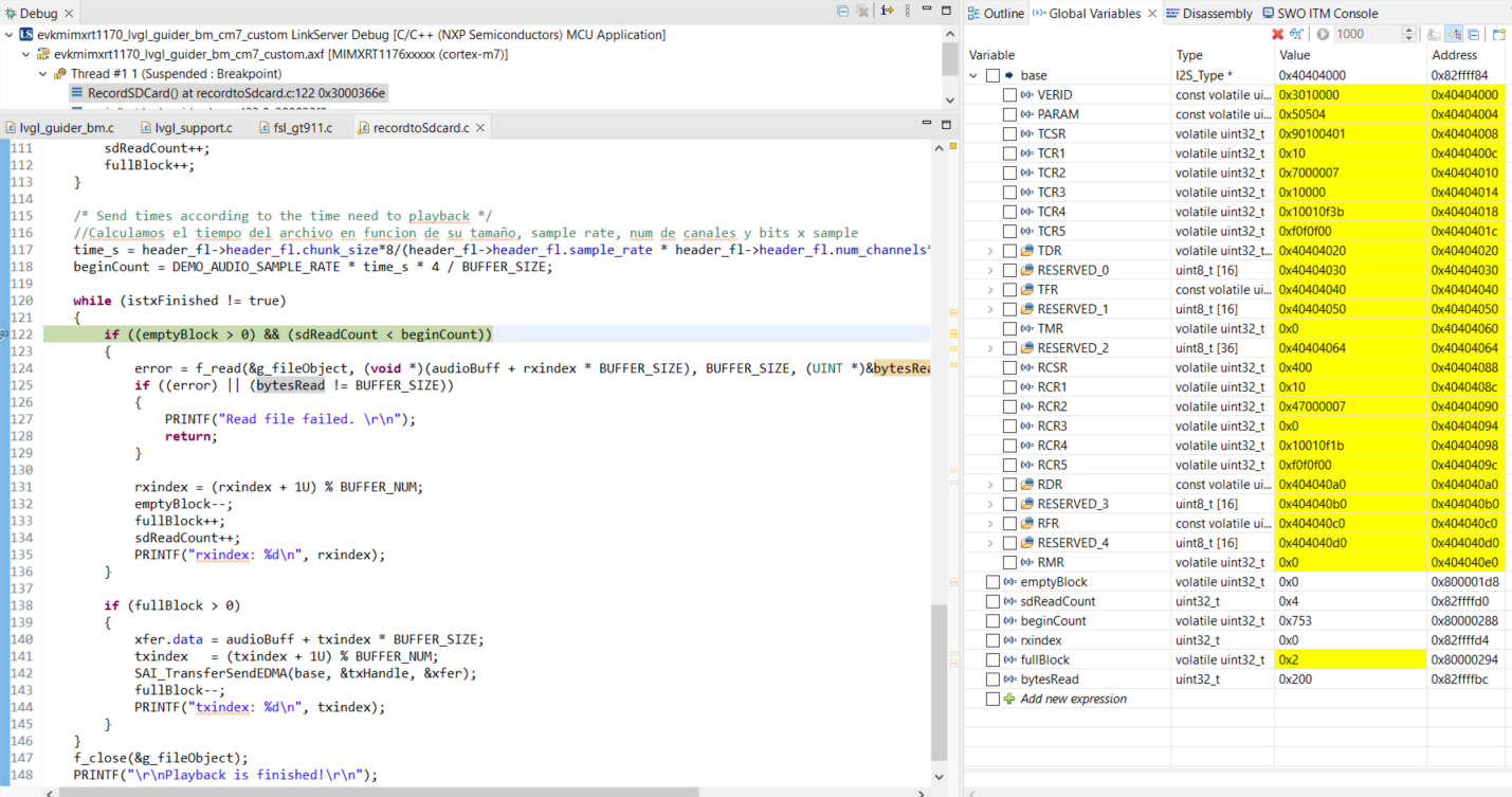 Implementing Sai Module To A Lvglguider Project Nxp Community