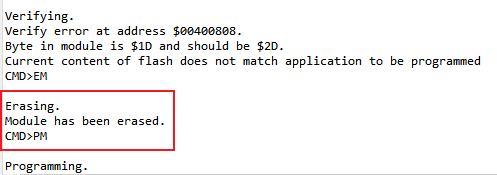 Erasing problem when using debug in S32DS - NXP Community