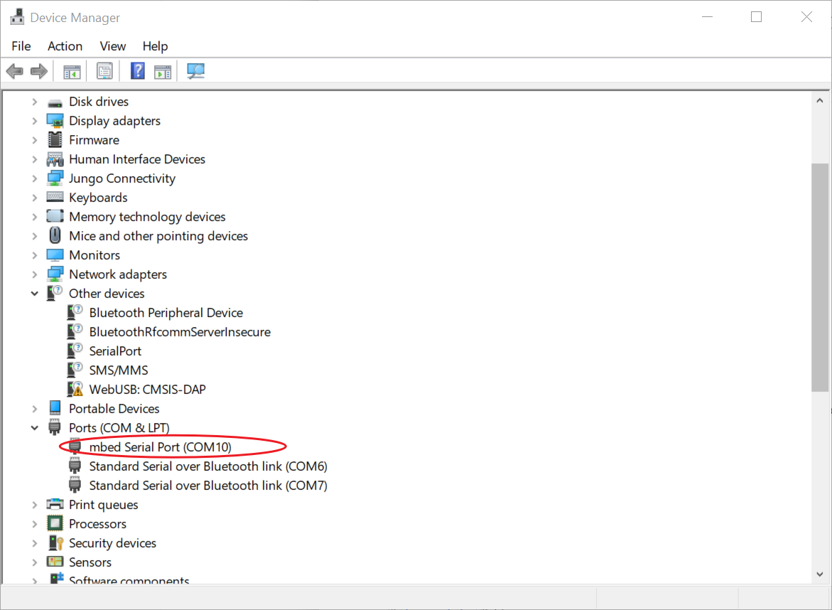 Solved: 回复： MCIMXRT1170EVK REV C4 can not recognize serial. - NXP Community