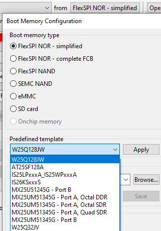 Solved: New QSPI Flash on IMXRT1170 - NXP Community